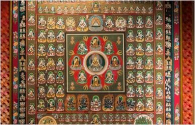 Pigment on Canvas Painting, Relic Chamber, Level 3