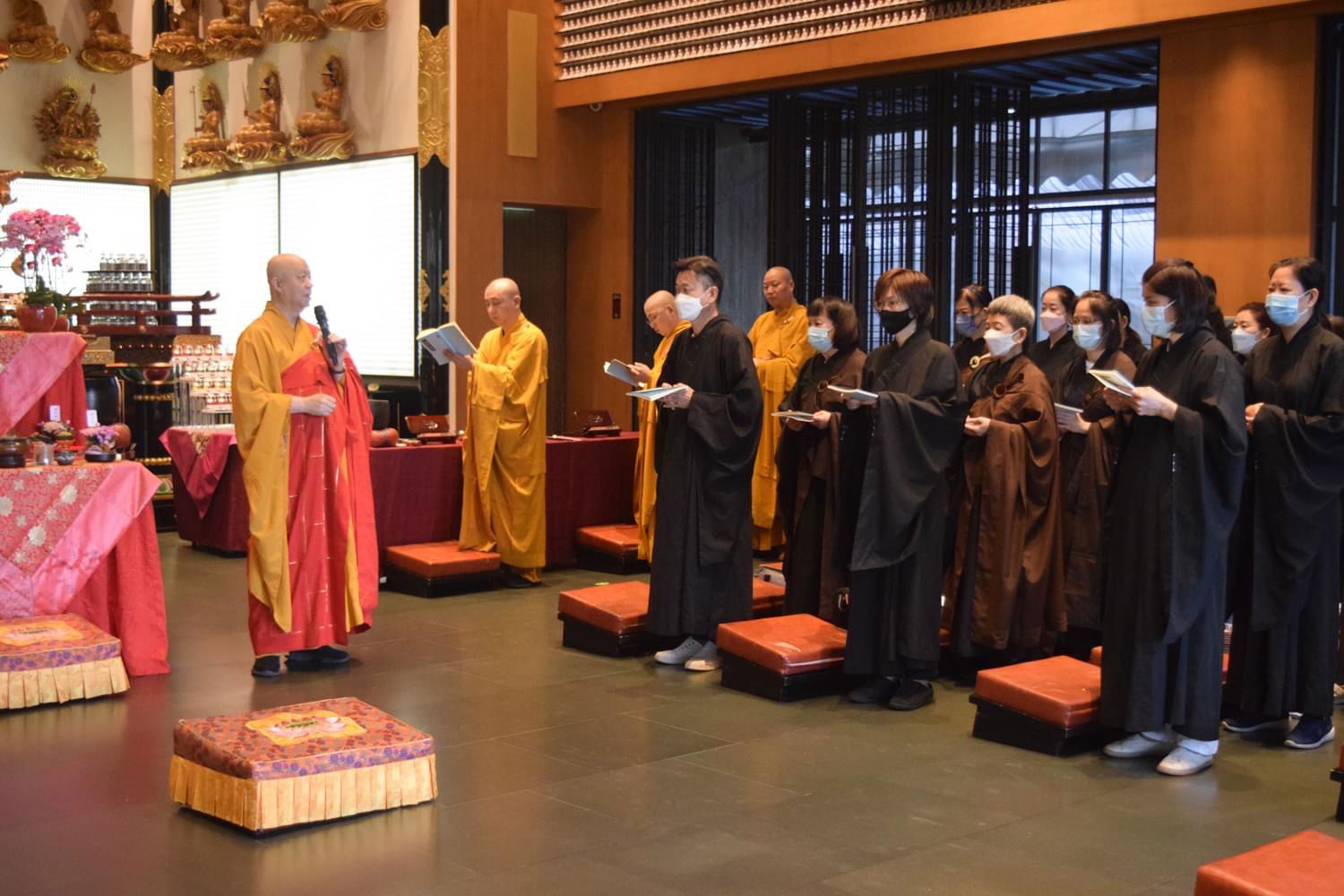 eight precepts ceremony mar 2023