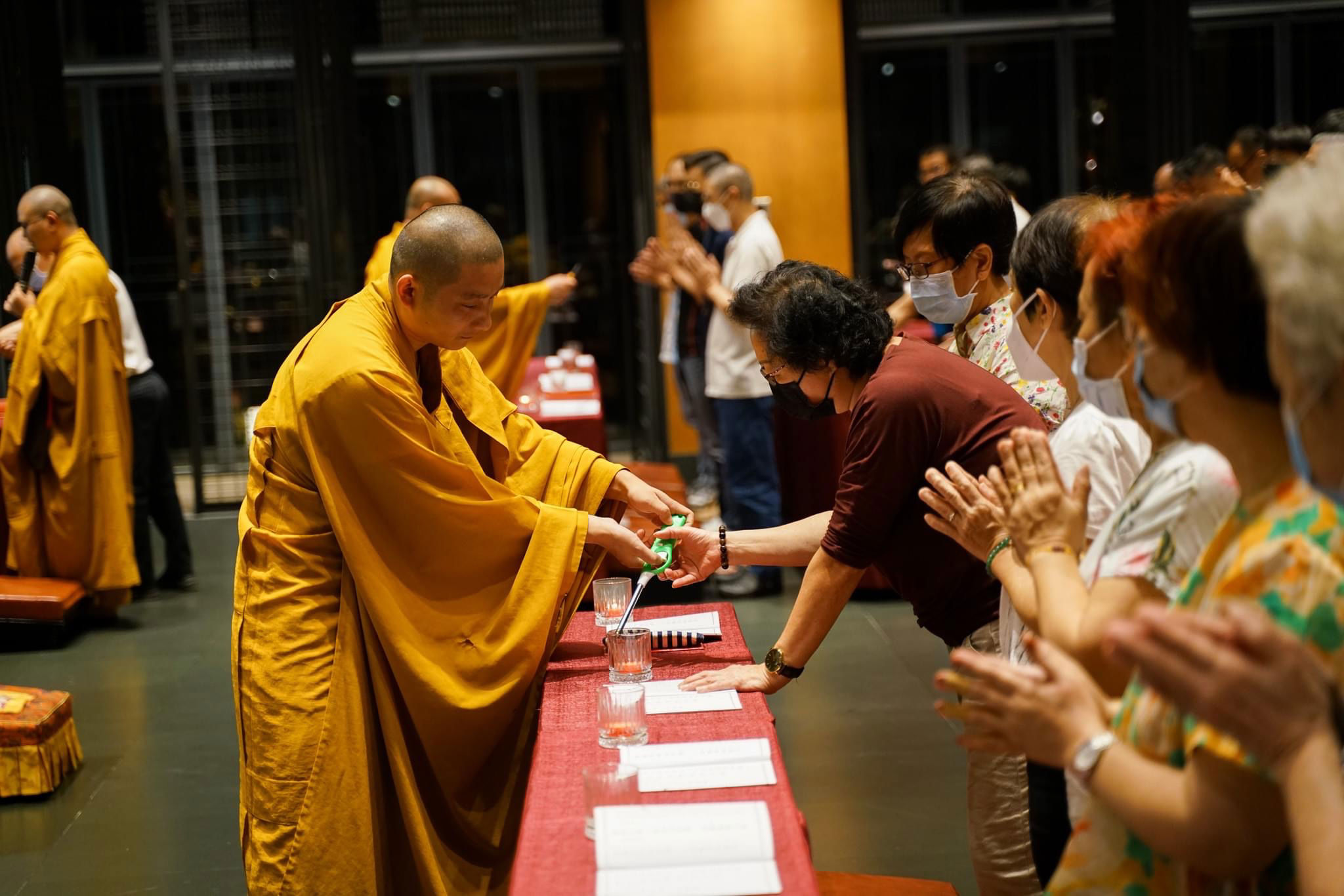Light Offerings and Bathing of the Buddha ceremony
