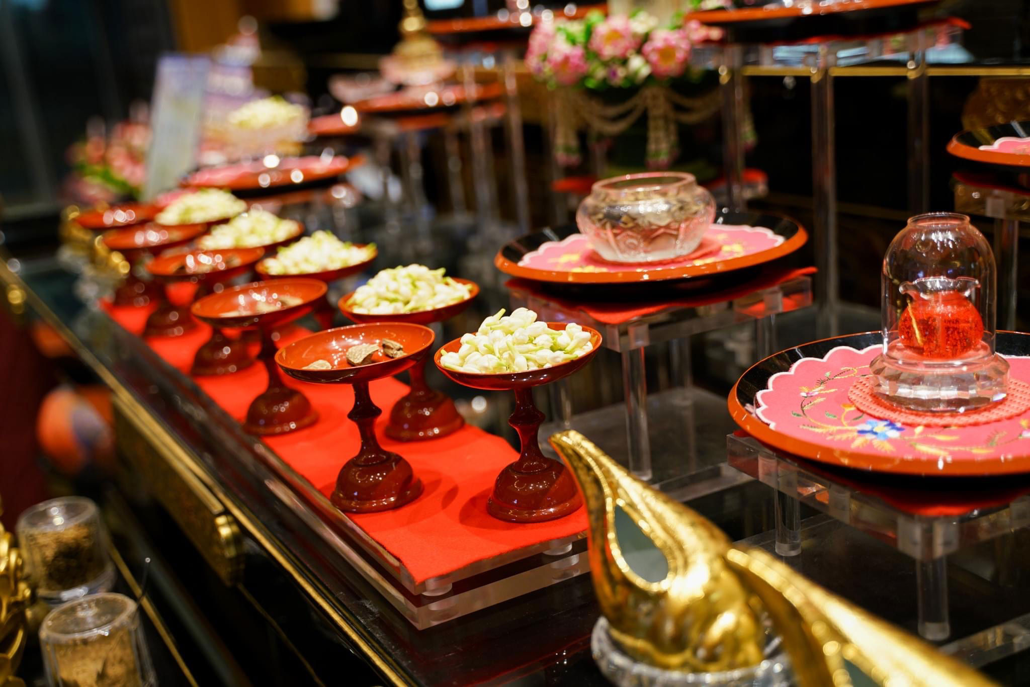 Light Offerings and Bathing of the Buddha ceremony