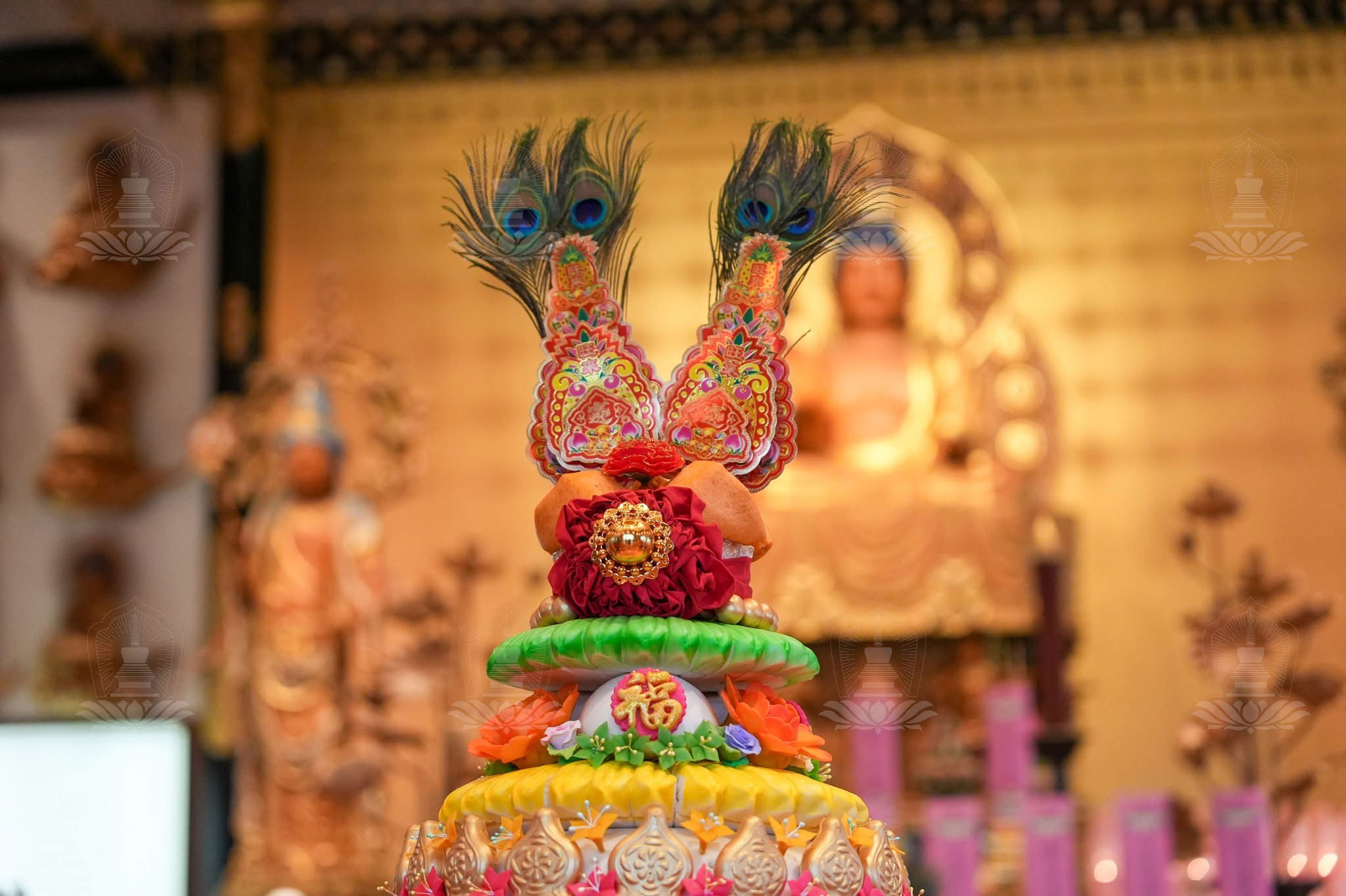 Offering Ceremony for Buddhas and Celestial Guardians
