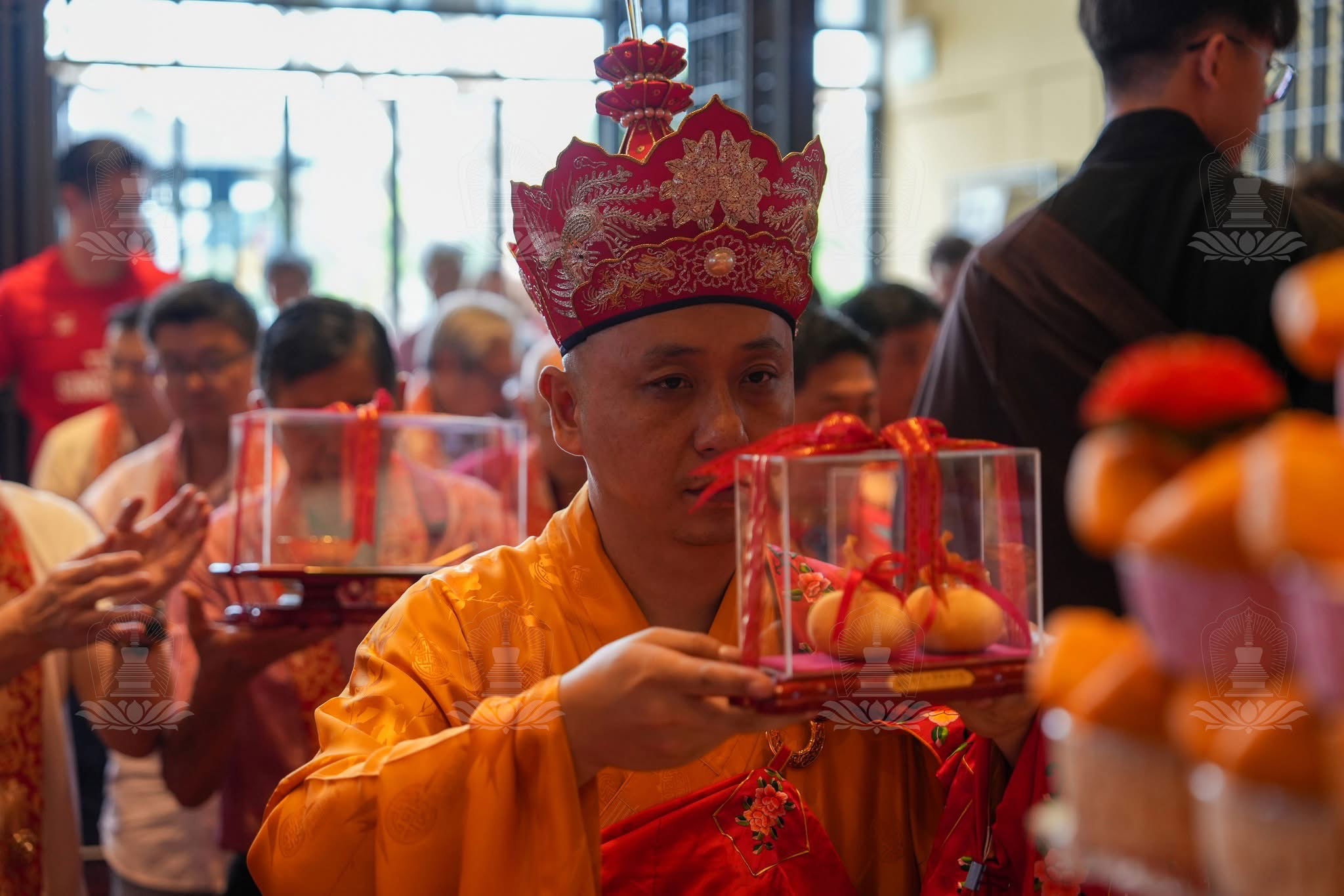 Offering Ceremony for Buddhas and Celestial Guardians