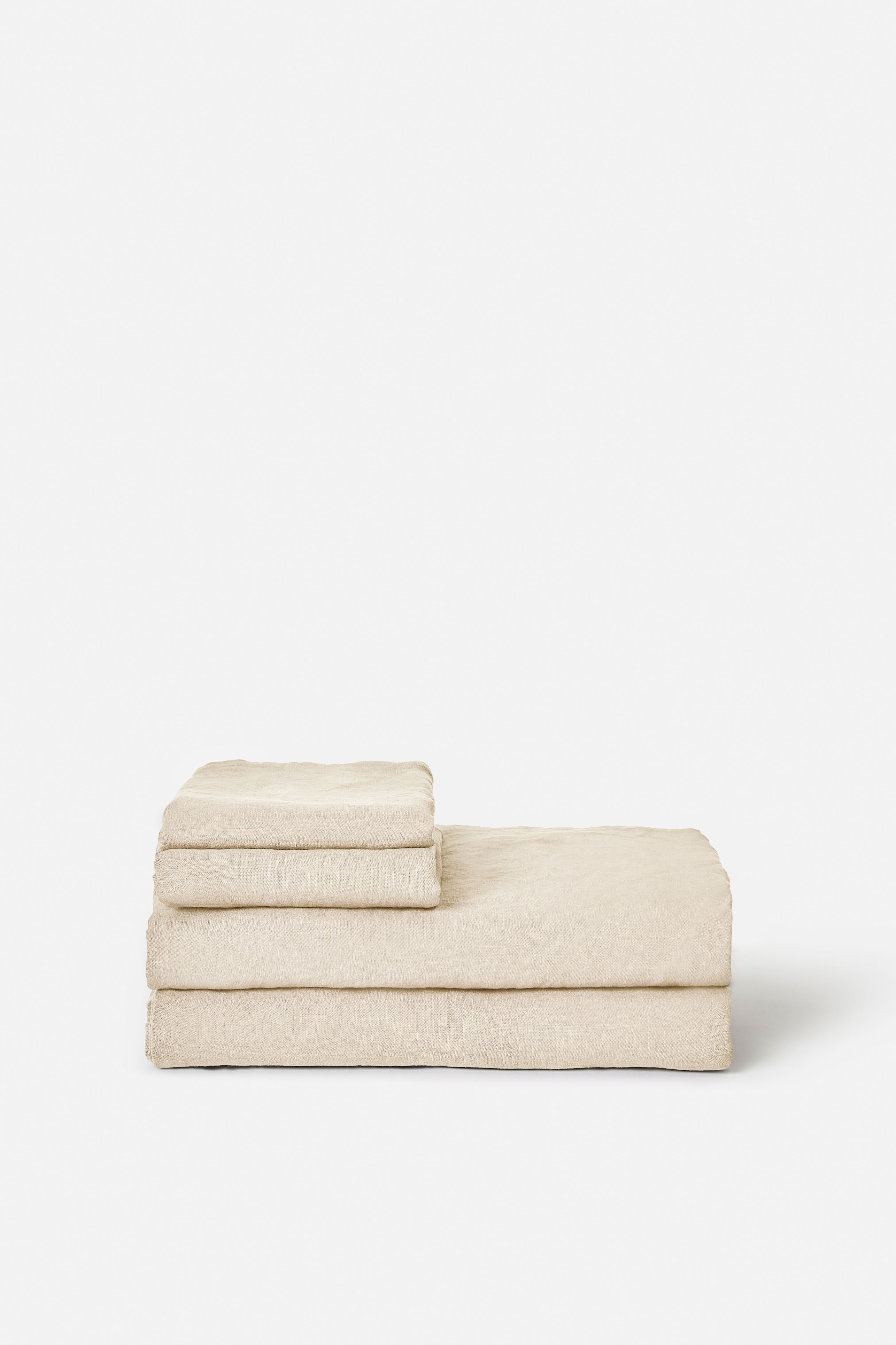 Chambray Linen Fitted Sheet