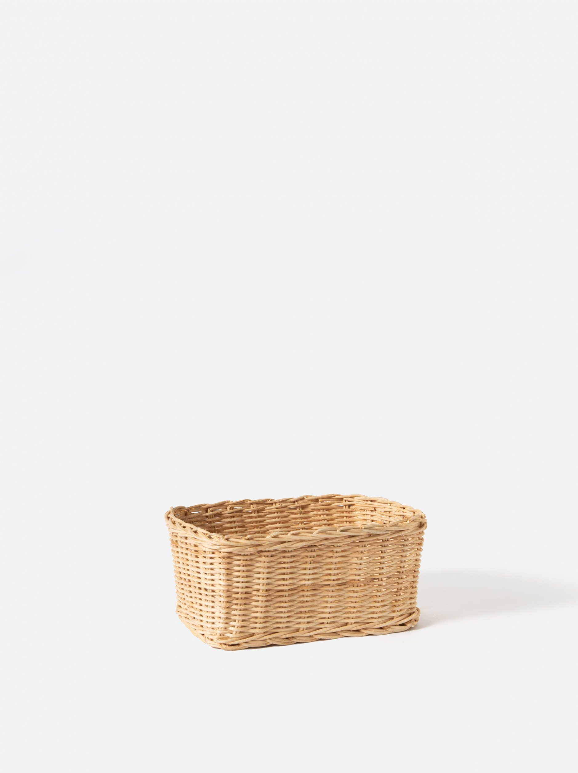 Rectangle Rattan Basket